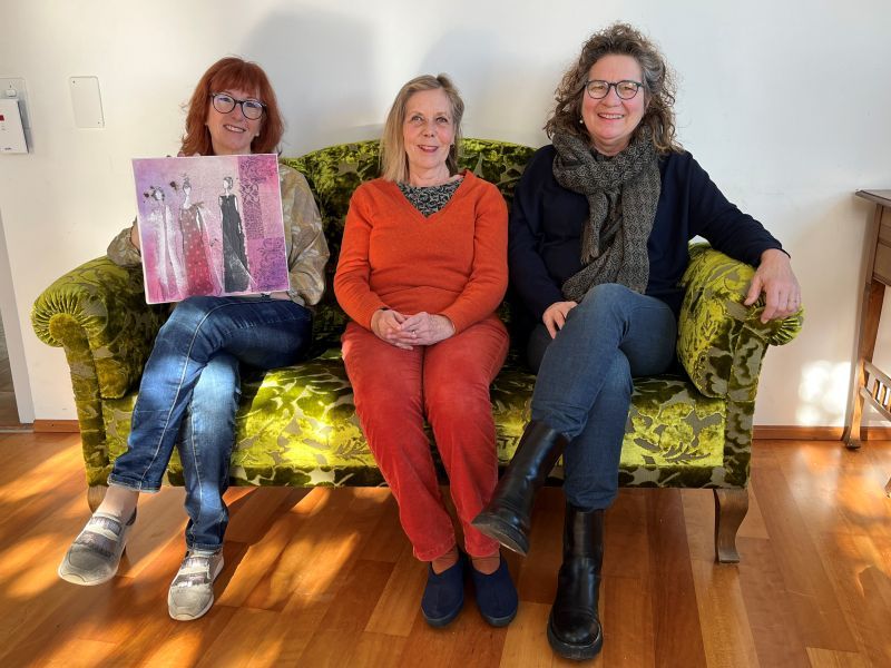 Anita Werner-Willi, Theres Hintsch, Doris Zanet, Heidi Bader und Regula ...
